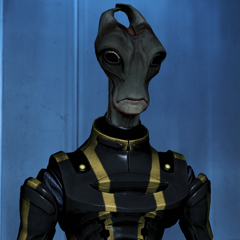 Salarian Without Armor