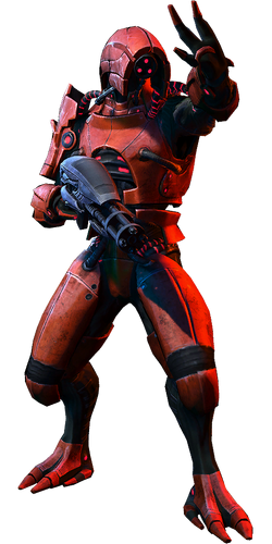 Geth Juggernaut Soldier Mass Effect Wiki Fandom Powered By Wikia