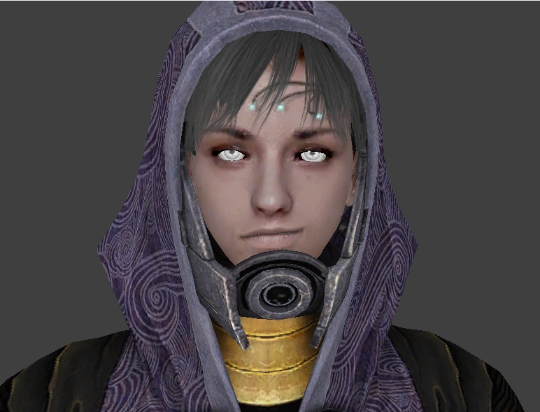 Mass Effect Tali Face Reveal - supernalassets