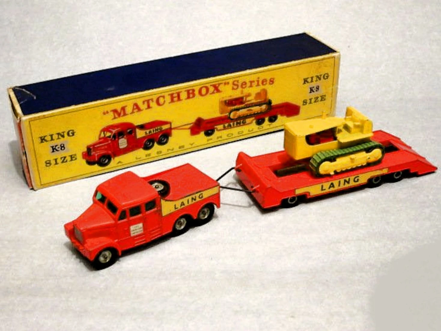 Prime Mover & Caterpillar Tractor (K-8) | Matchbox Cars Wiki | Fandom