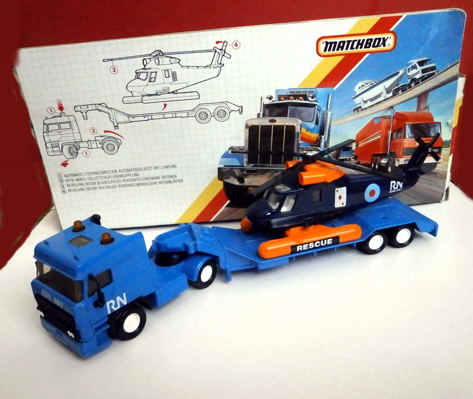 DAF Helicopter Transporter (K-126) | Matchbox Cars Wiki | Fandom