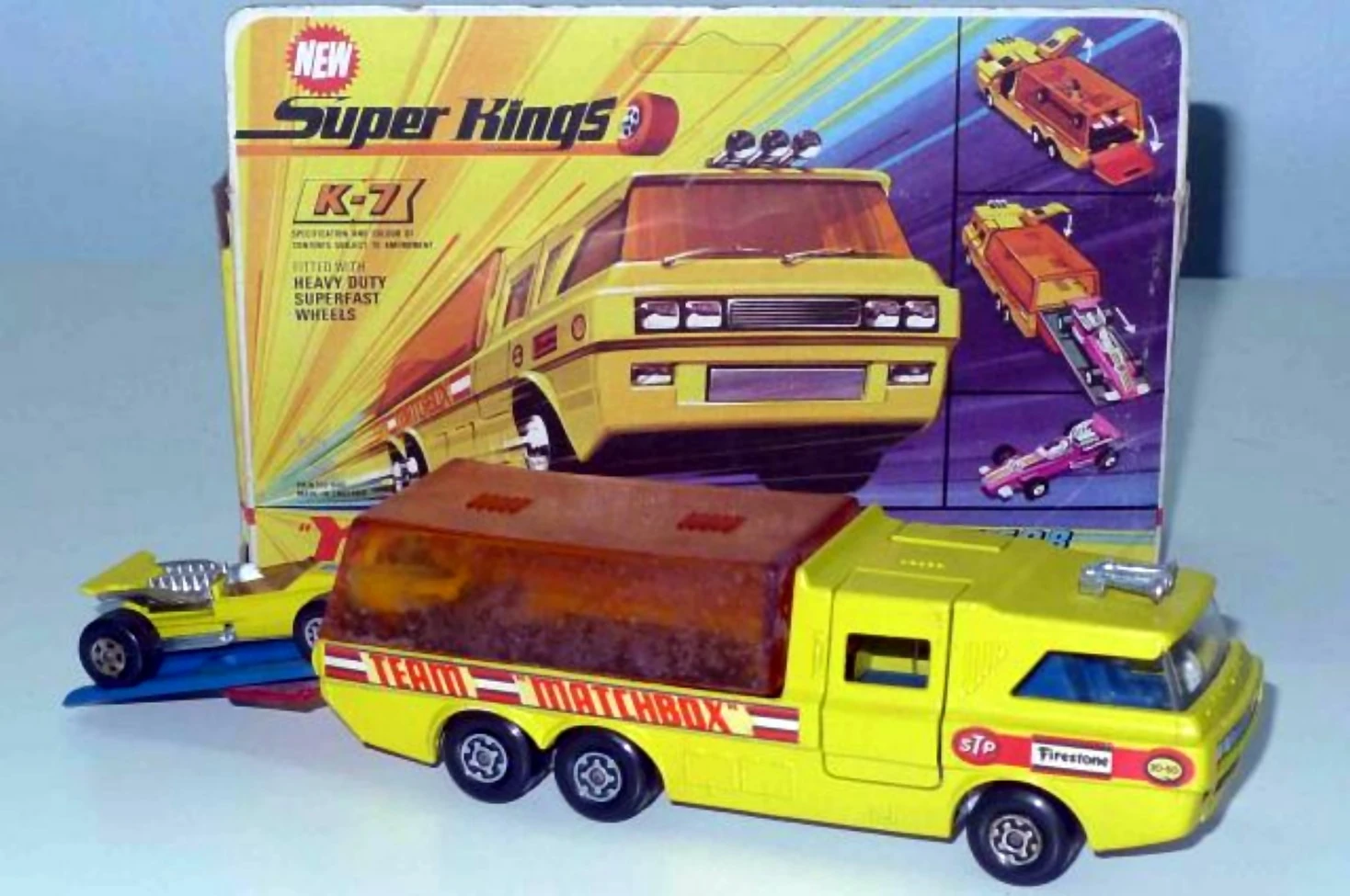 Racing Car Transporter (K-7) | Matchbox Cars Wiki | FANDOM powered by Wikia