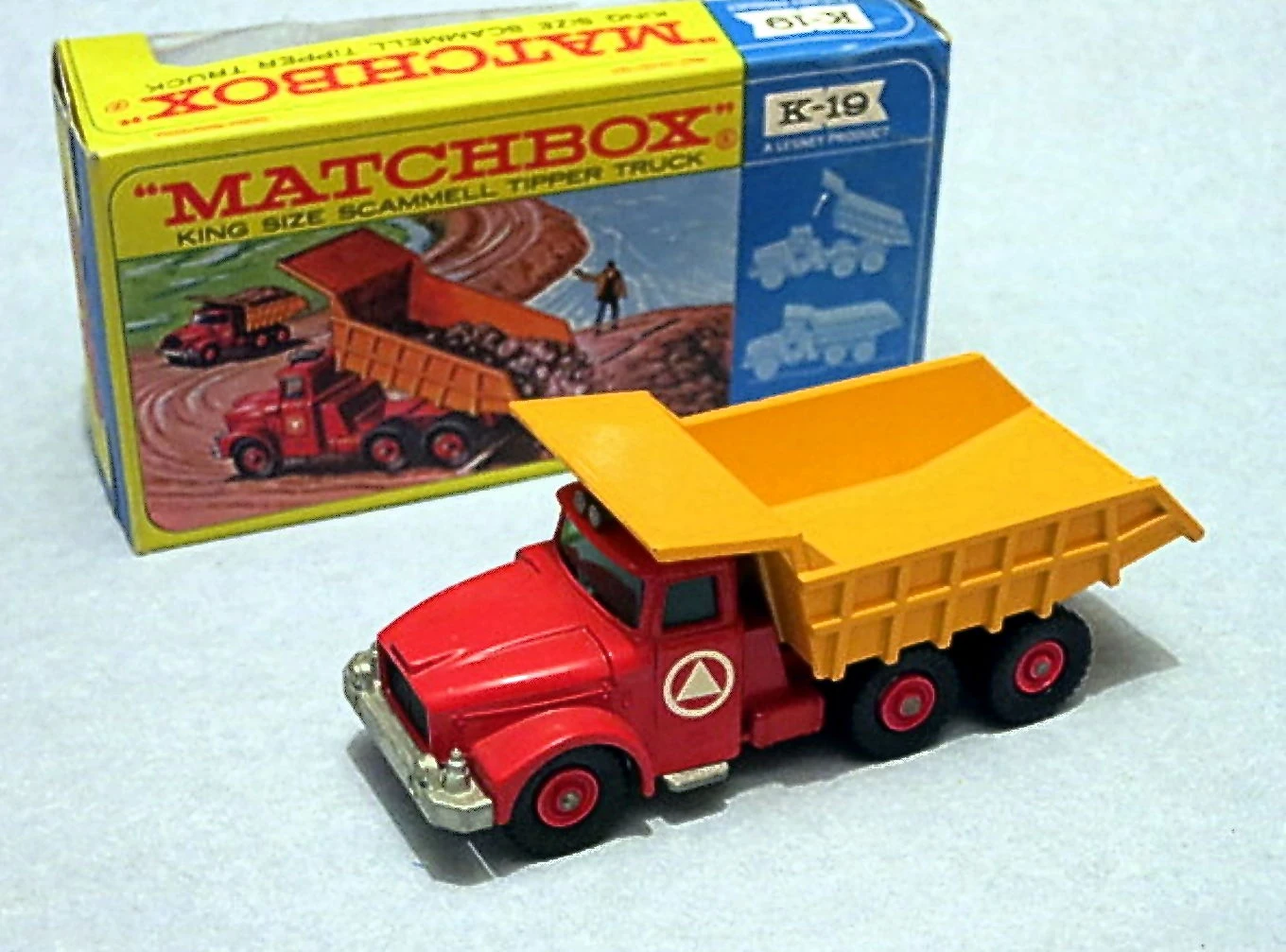 Scammell Tipper Truck (K-19) | Matchbox Cars Wiki | Fandom