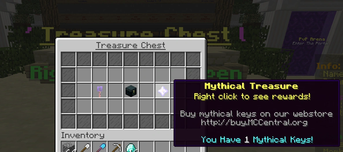 Mythical Treasure | MCCentral Wiki | Fandom