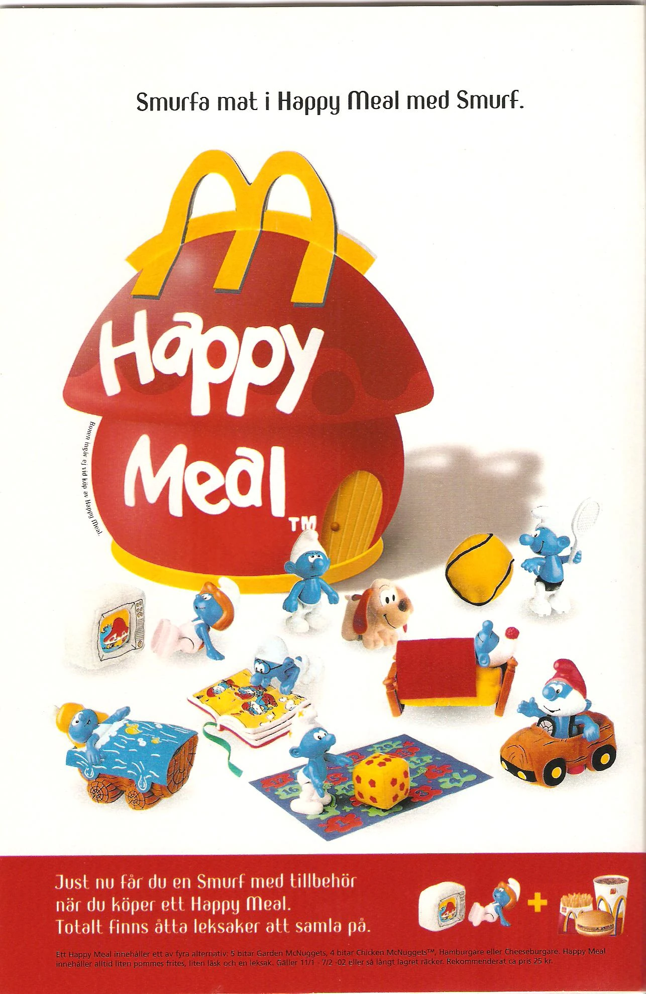 Smurfarna (2002) | McDonalds Happy Meal-figur Wiki | Fandom