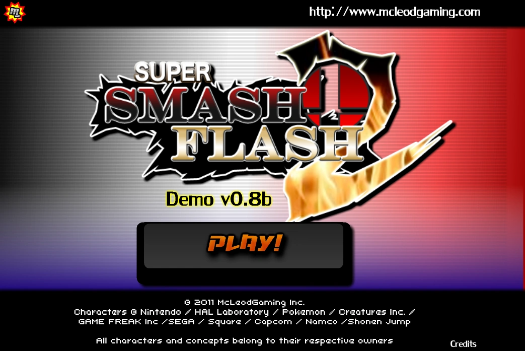 Super Smash Flash 2 Demo/Version 0.8b | McLeodGaming Wiki | Fandom