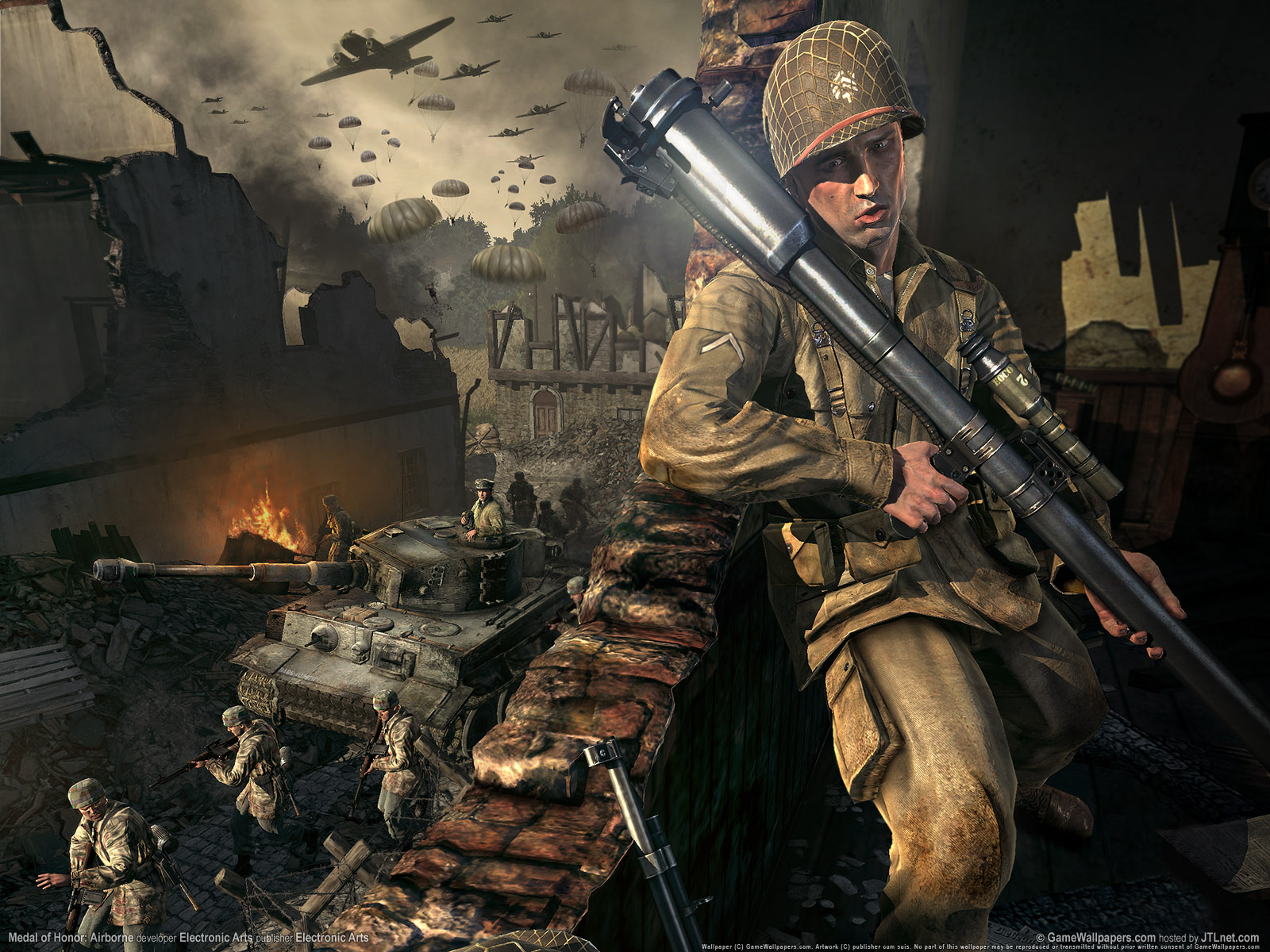 Image - MoH Airborne Wallpaper.jpg | Medal of Honor Wiki | FANDOM ... Image - MoH Airborne Wallpaper.jpg | Medal of Honor Wiki | FANDOM ...