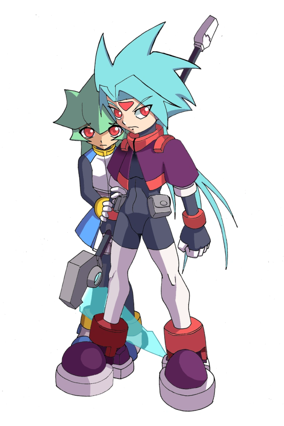 Imagen - Prometheus and Pandora by venom00.png | Mega Man Fanon Wiki ...