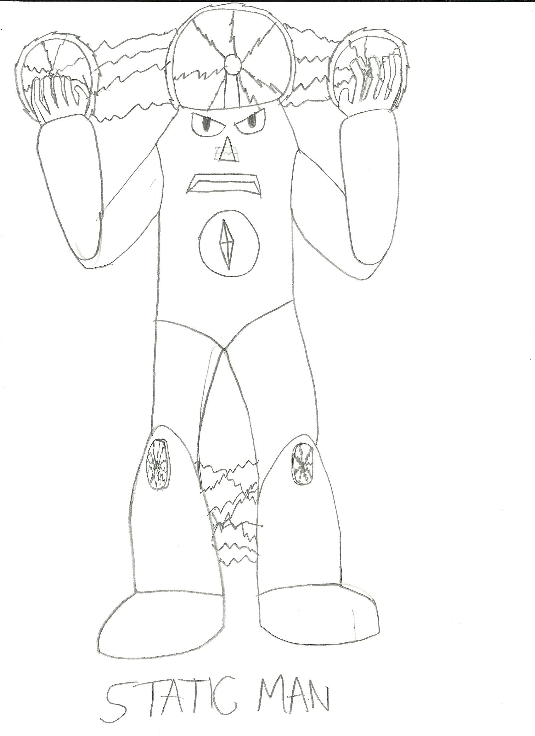 Static Man | Mega Man Fanon Wiki | Fandom