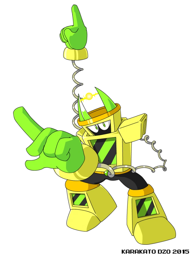 Shock Man | Mega Man Fanon Wiki | Fandom
