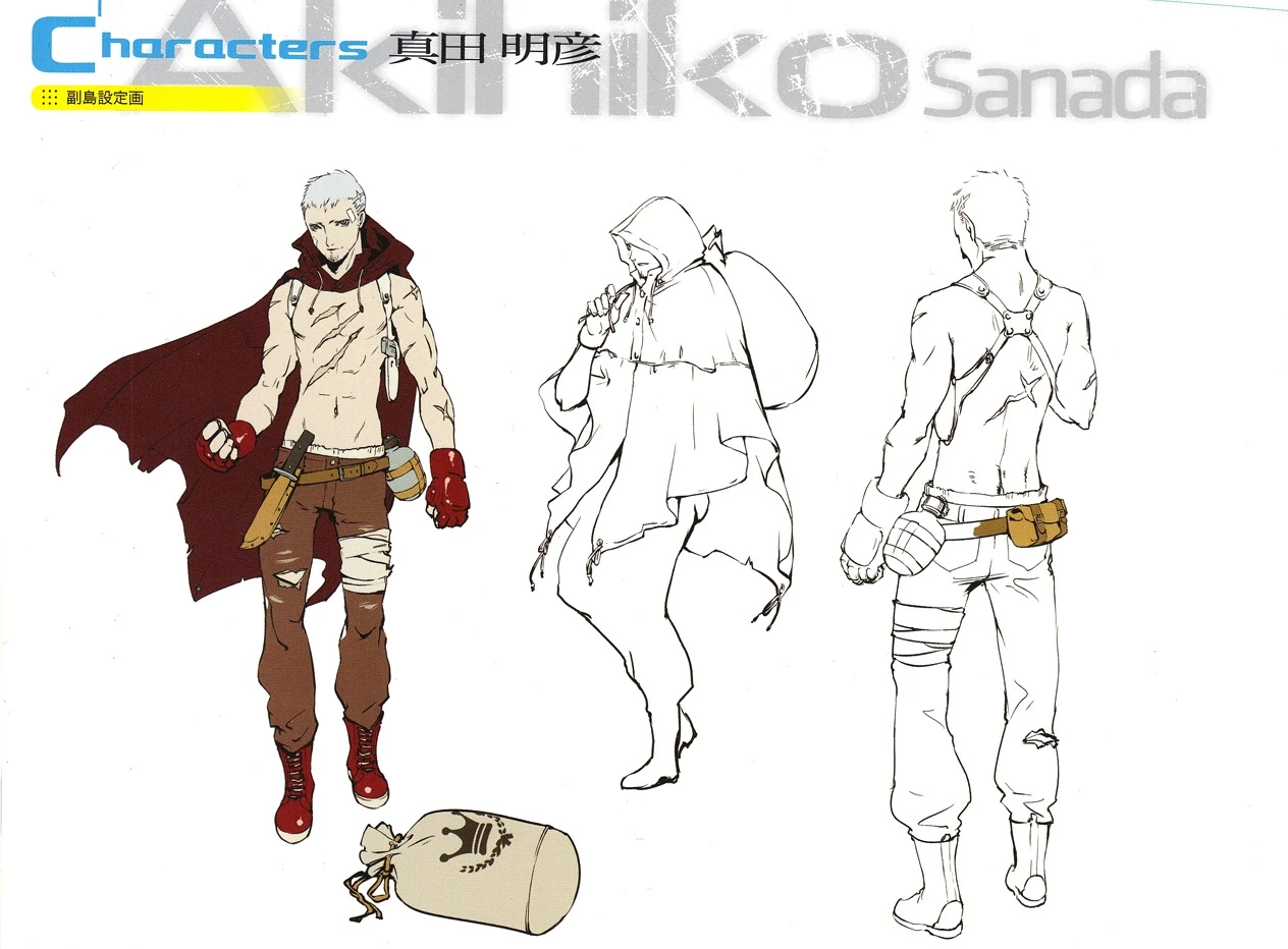 Image - P4U concept artwork of Akihiko.jpg | Megami Tensei Wiki ...