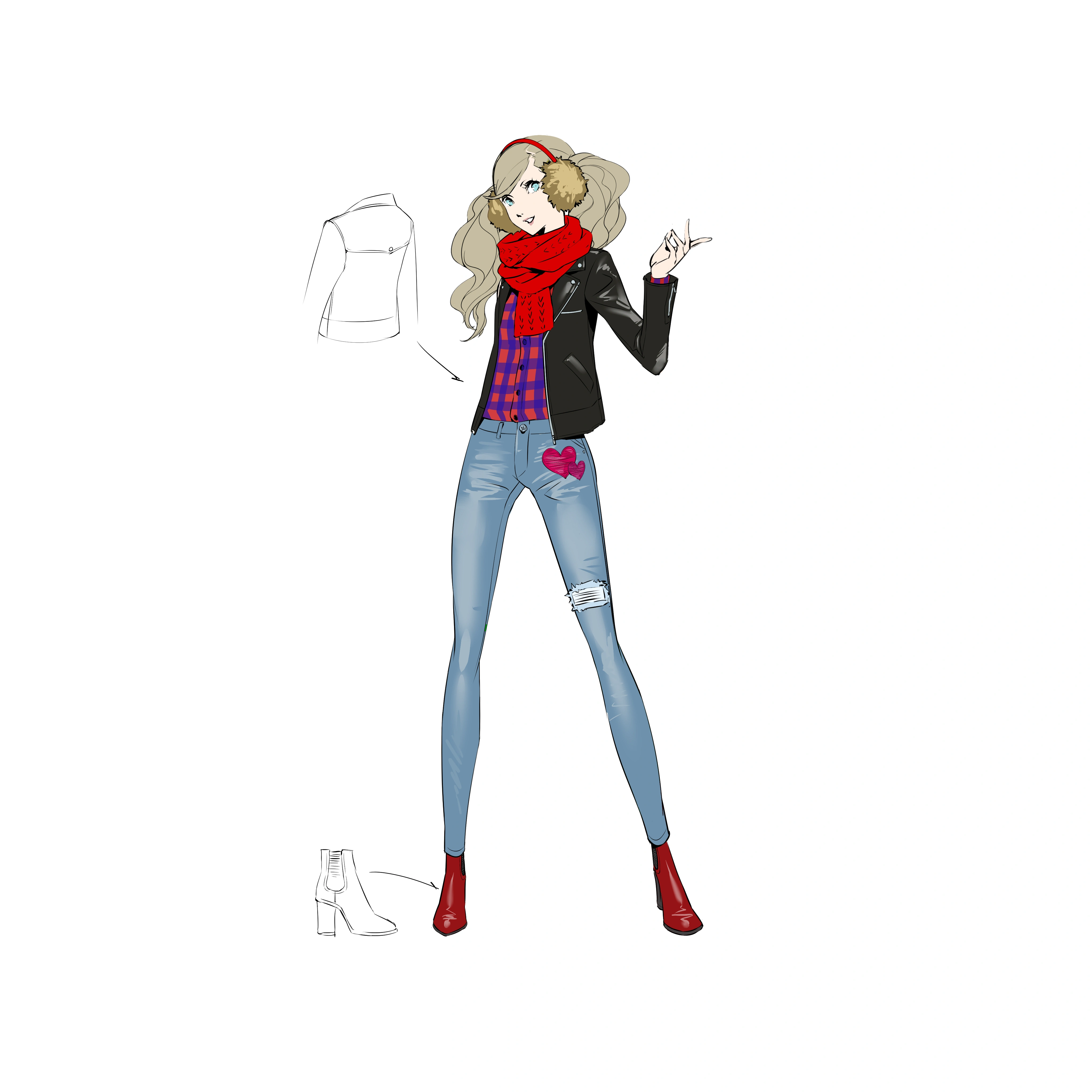The Phantom Thief girls (casual) — MyFigureCollection.net