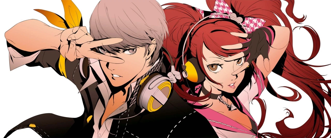 Image - P4D Artwork of Yu and Rise.jpg | Megami Tensei Wiki | FANDOM ...