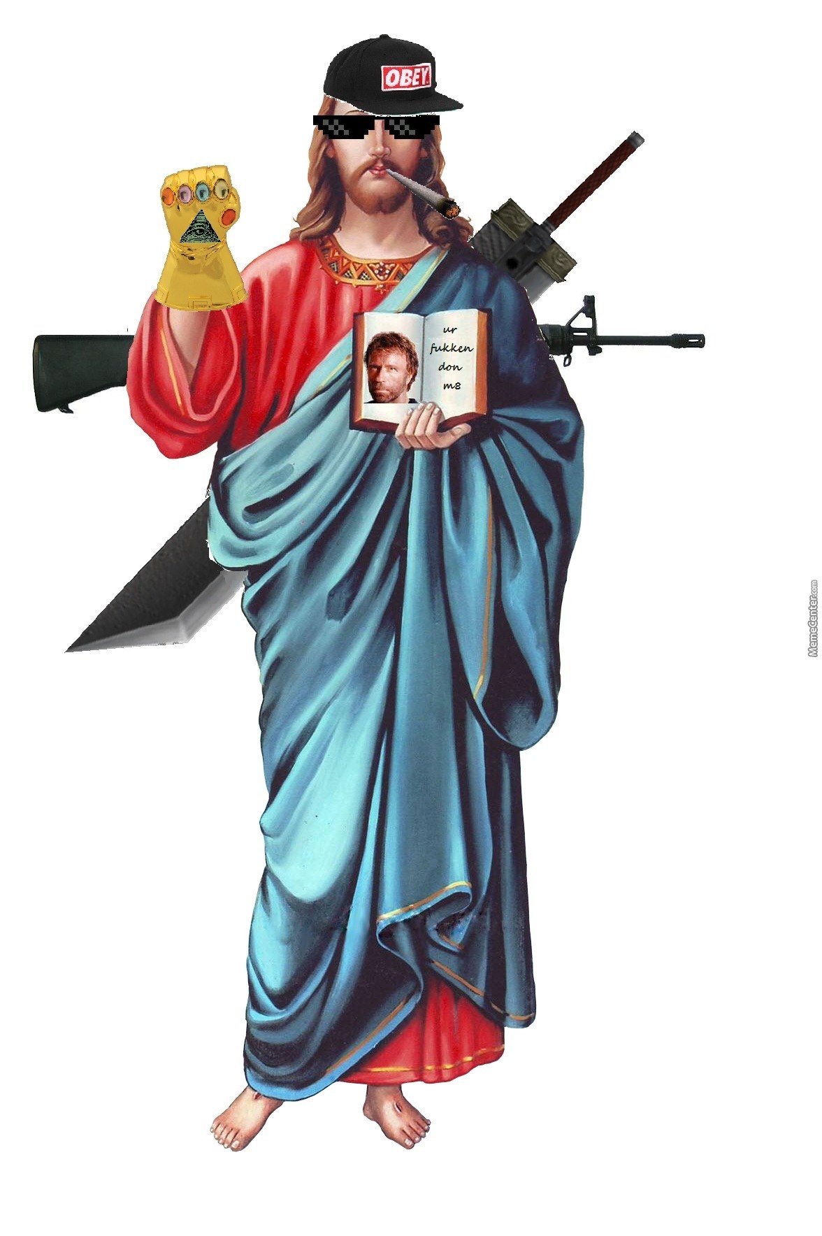 MLG Jesus | Teh Meme Wiki | Fandom
