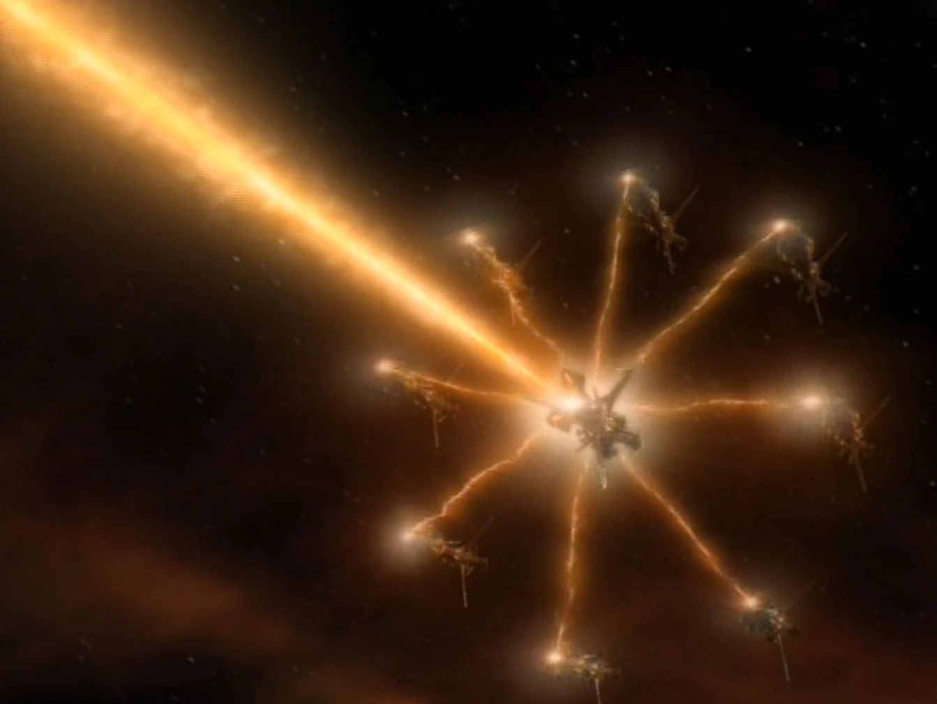 Species 8472 energy focusing ship | Memory Alpha | Fandom