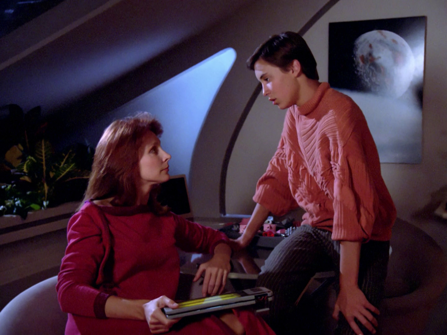 Image - Beverly and Wesley Crusher, 2364.jpg | Memory Alpha | FANDOM ... Image - Beverly and Wesley Crusher, 2364.jpg | Memory Alpha | FANDOM ...