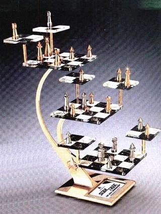 Star Trek: The Next Generation Tridimensional Chess Set | Memory Alpha ...
