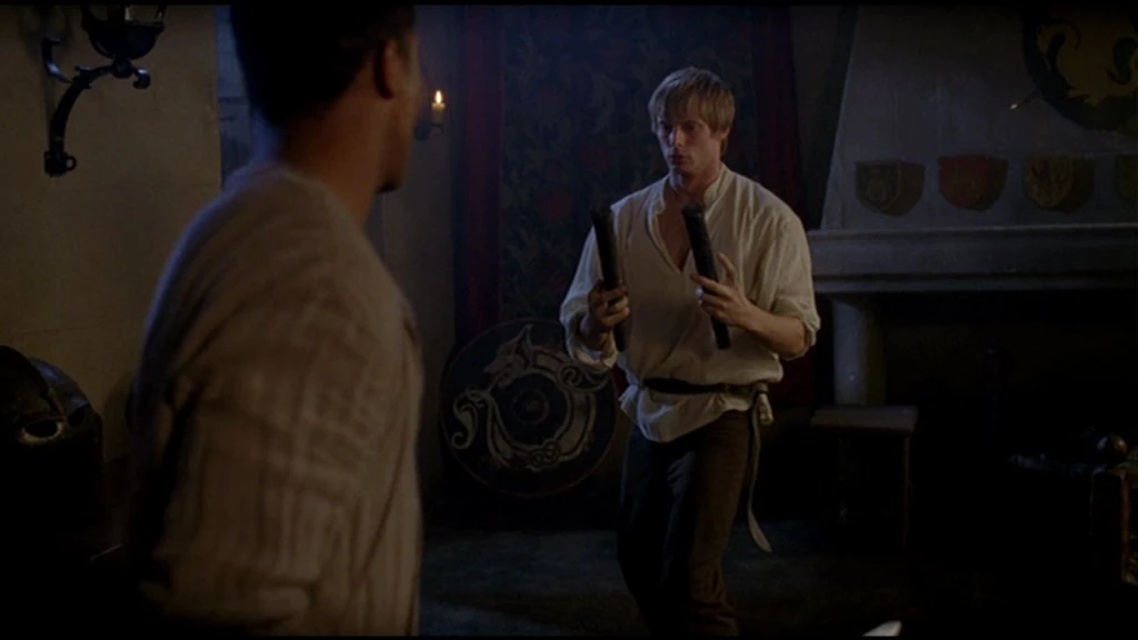 Duel between Arthur and Elyan | Merlin Wiki | Fandom