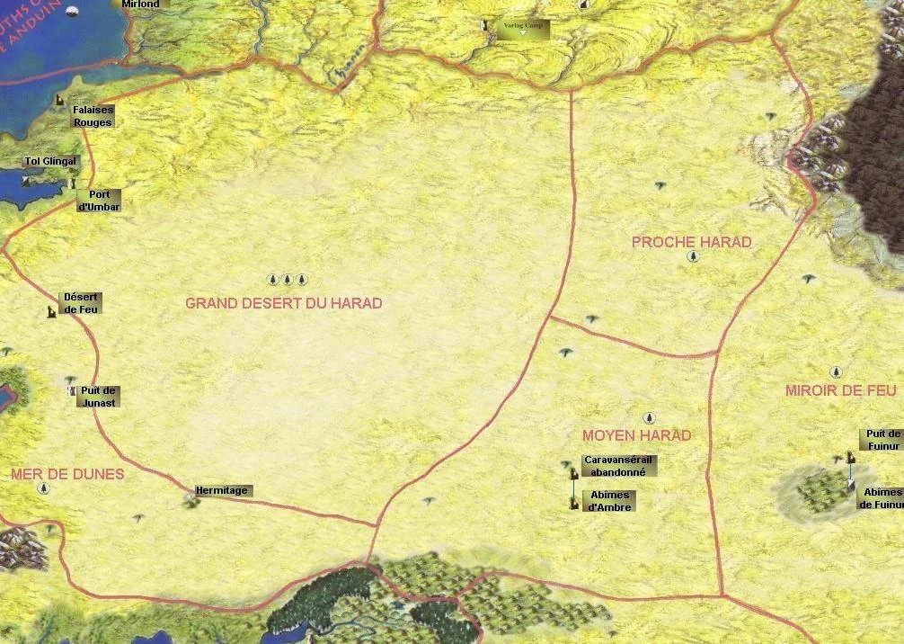 Harad Desert | The Notion Club Archive | FANDOM powered by Wikia