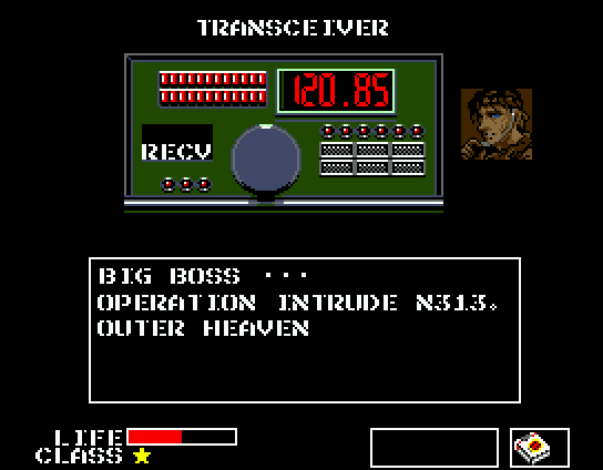 Metal Gear radio conversations | Metal Gear Wiki | Fandom