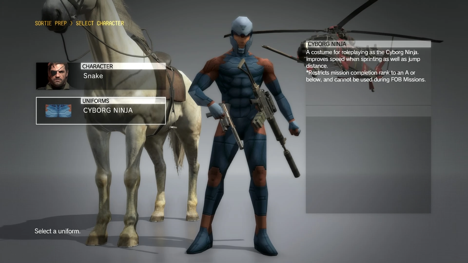 Image - MGSV Gray Fox Cyborg Ninja.jpg | Metal Gear Wiki | FANDOM ...