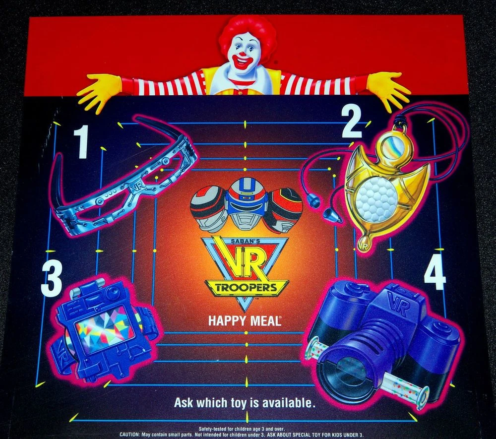VR Troopers Happy Meal Toys | Metal Heroes Wiki | Fandom