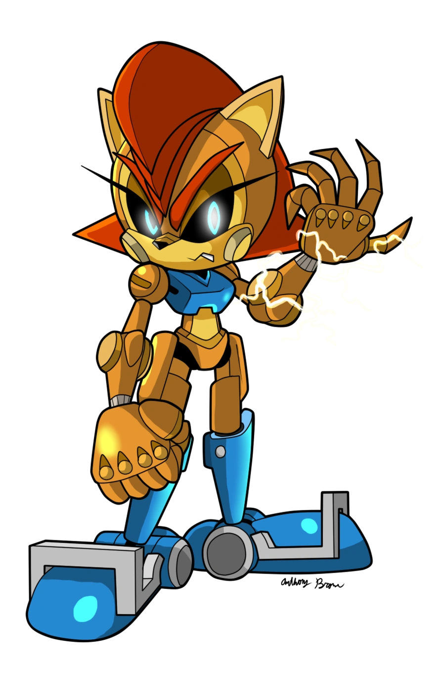 Image - Mecha Sally.png | Metal Sonic Wiki | FANDOM powered by Wikia
