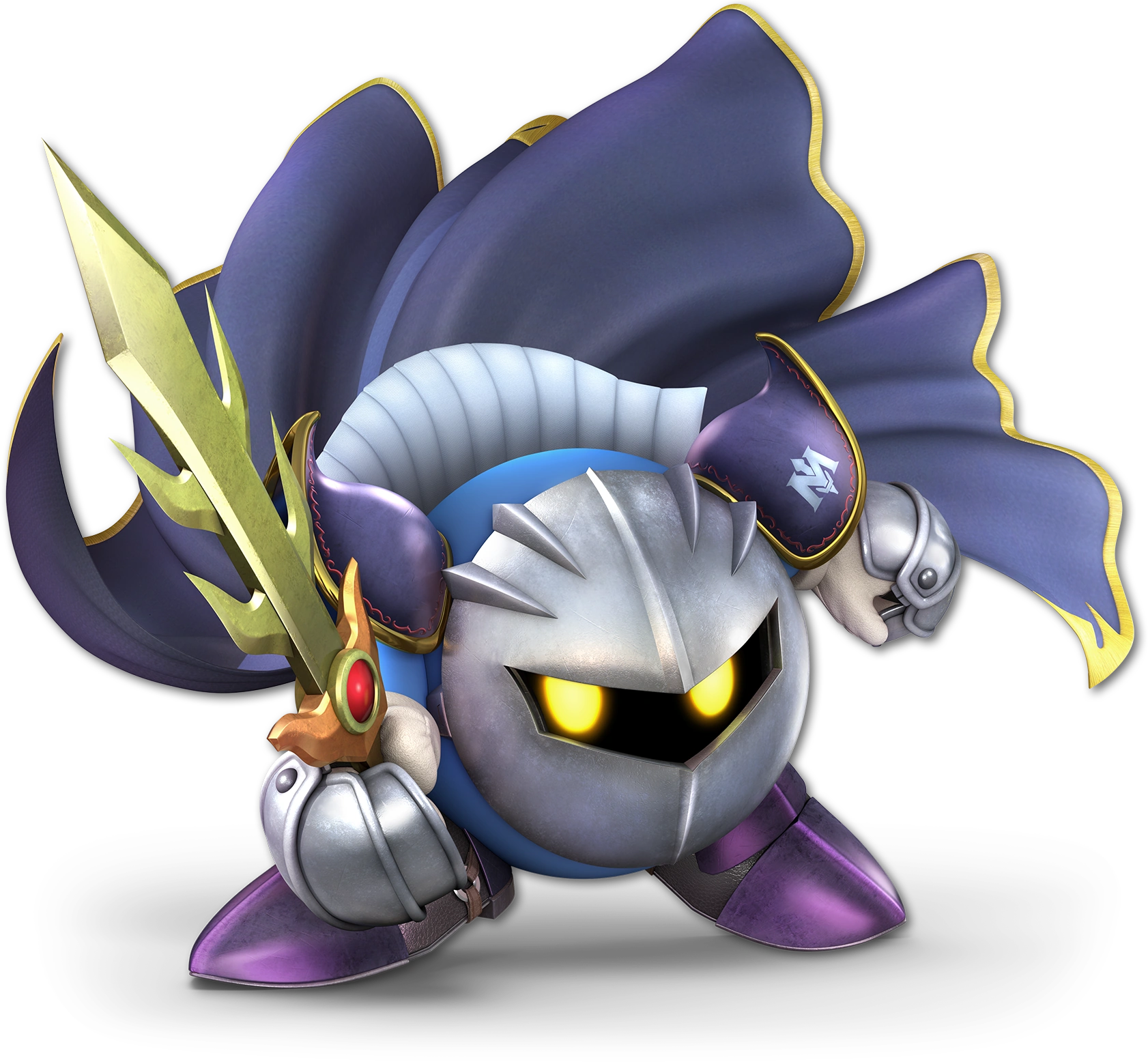 Image - SSB Ultimate Meta Knight render.png | Wikitroid | FANDOM ...