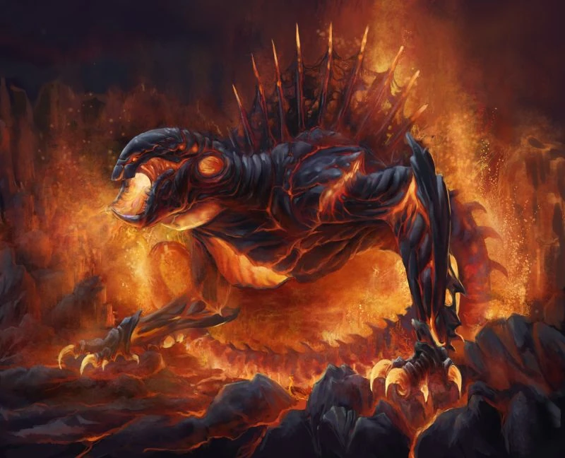 Image - Lava monster by benu h-d38ko4v.jpg | MFK Wikia | FANDOM powered ...
