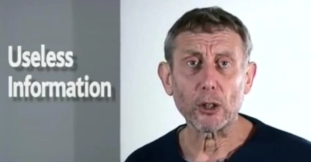 Useless Information | Plumtopia - The Michael Rosen Wiki | Fandom