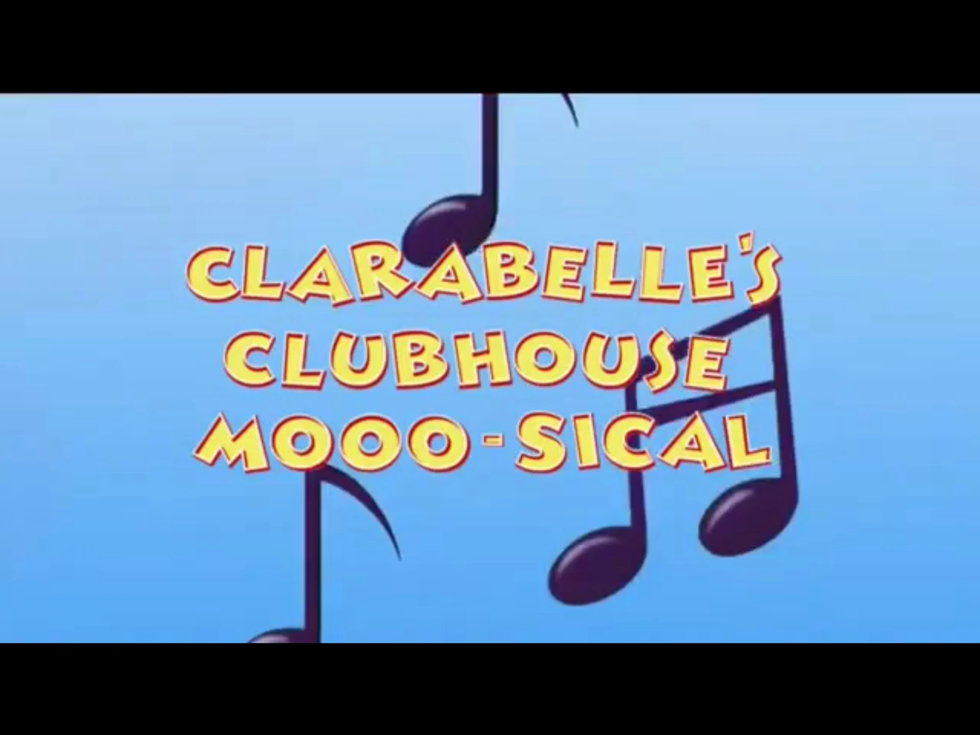 Clarabelle's Clubhouse Moo-sical | Mickey Mouse Clubhouse Episodes Wiki ...