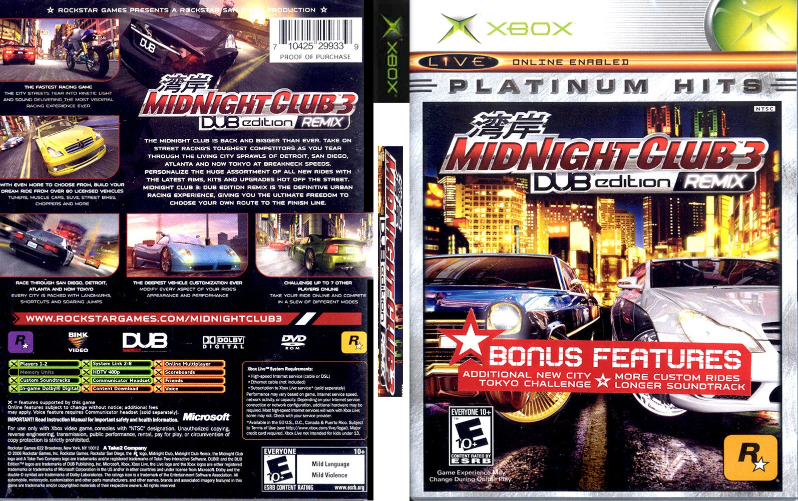 Midnight Club 3: DUB Edition:Covers | Midnight Club Wiki | Fandom
