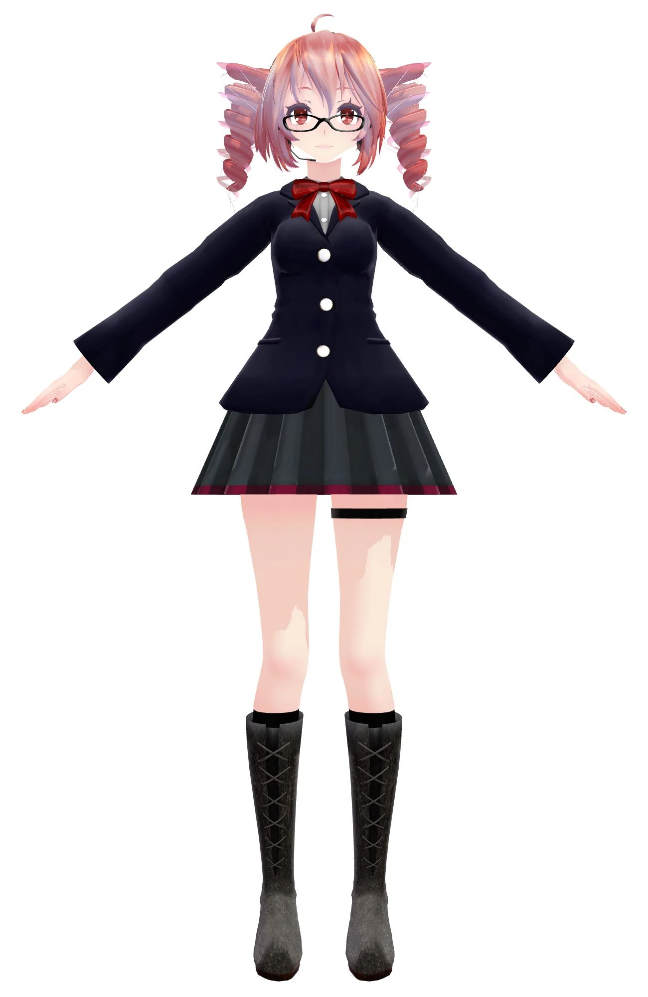 Teto Kasane Uniform (ReYaMa) | MikuMikuDance Wiki | FANDOM powered by Wikia
