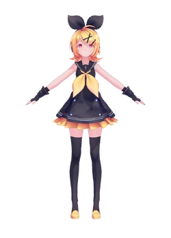 Rin Kagamine (Sourxuan) | MikuMikuDance Wiki | Fandom