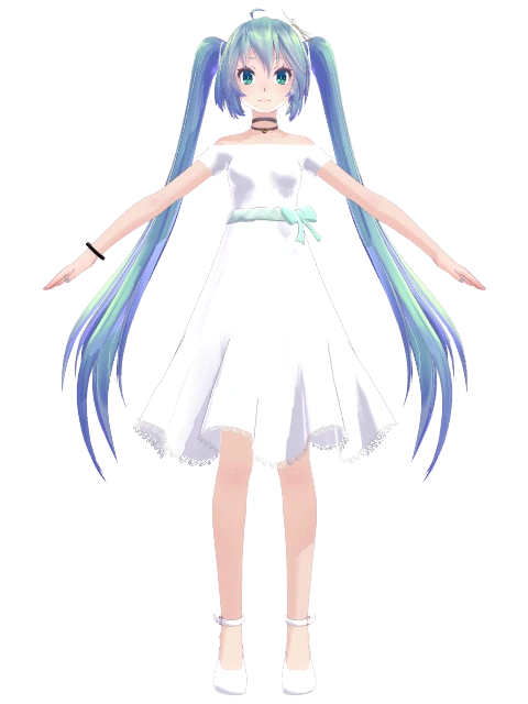 Miku Hatsune tda Append One Piece (ReYaMa) | MikuMikuDance Wiki | Fandom