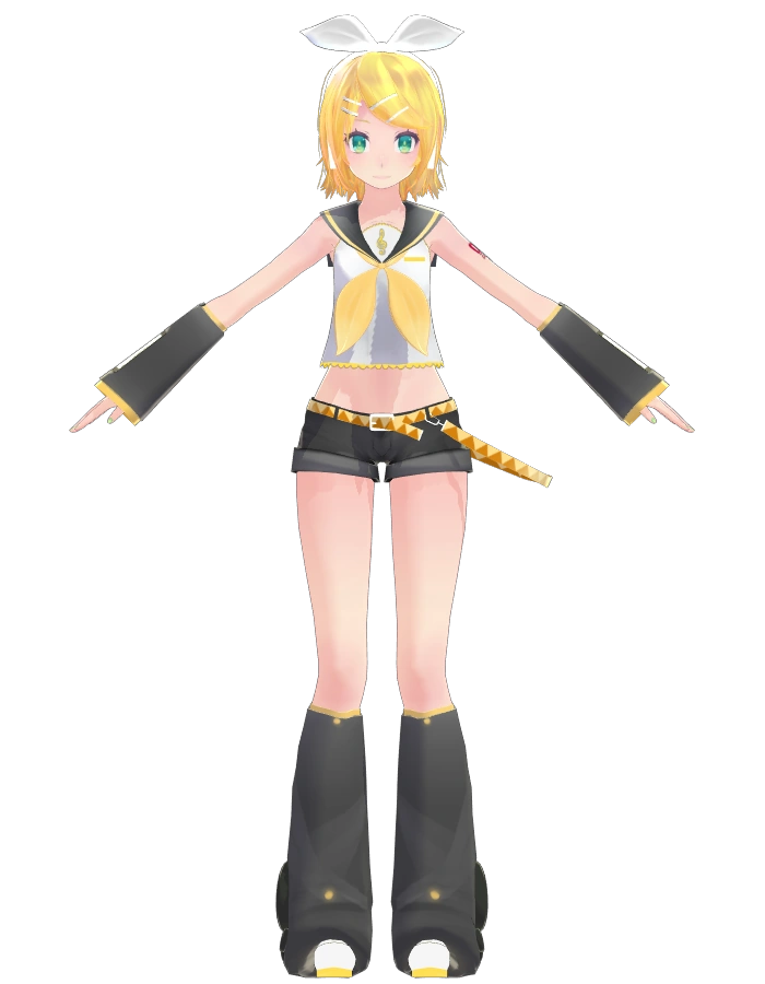 Rin Kagamine Tda Edit (Jiyurun) | MikuMikuDance Wiki | FANDOM powered ...