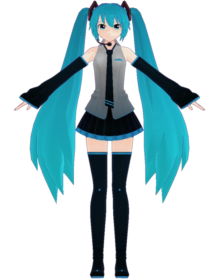 Miku Hatsune (Miku-Chan-Love) | MikuMikuDance Wiki | FANDOM powered by ...