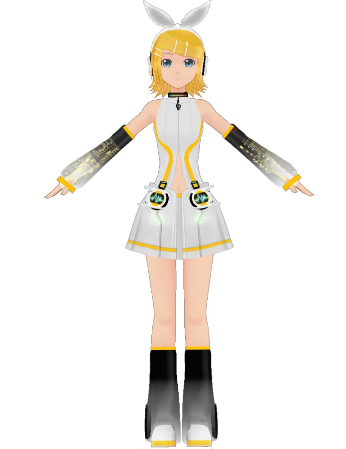 Rin Kagamine Append (emer) | MikuMikuDance Wiki | Fandom