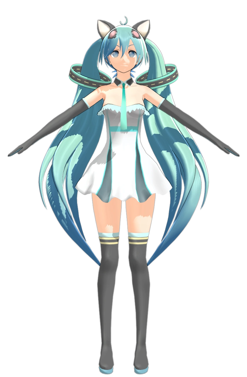 Miku Hatsune Nekomimi (Akane) | MikuMikuDance Wiki | Fandom