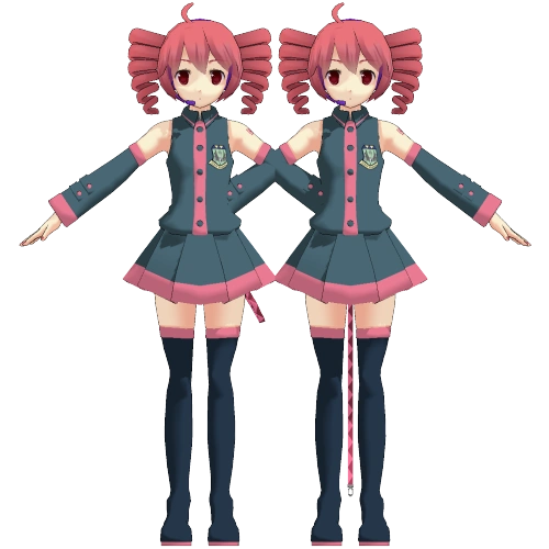 Image - Teto Kasane (Nanami) 23Bs.png | MikuMikuDance Wiki | FANDOM ...