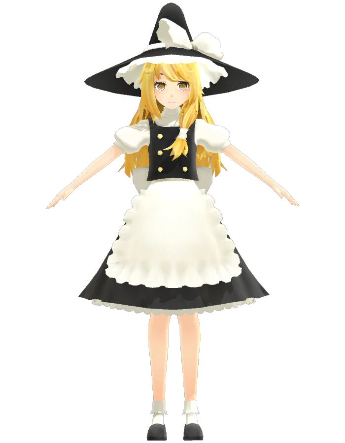 Marisa Kirisame (Rondline) | MikuMikuDance Wiki | Fandom