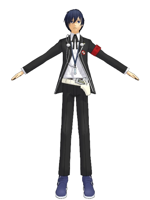 Persona 3 Protagonist (Nappe) | MikuMikuDance Wiki | Fandom