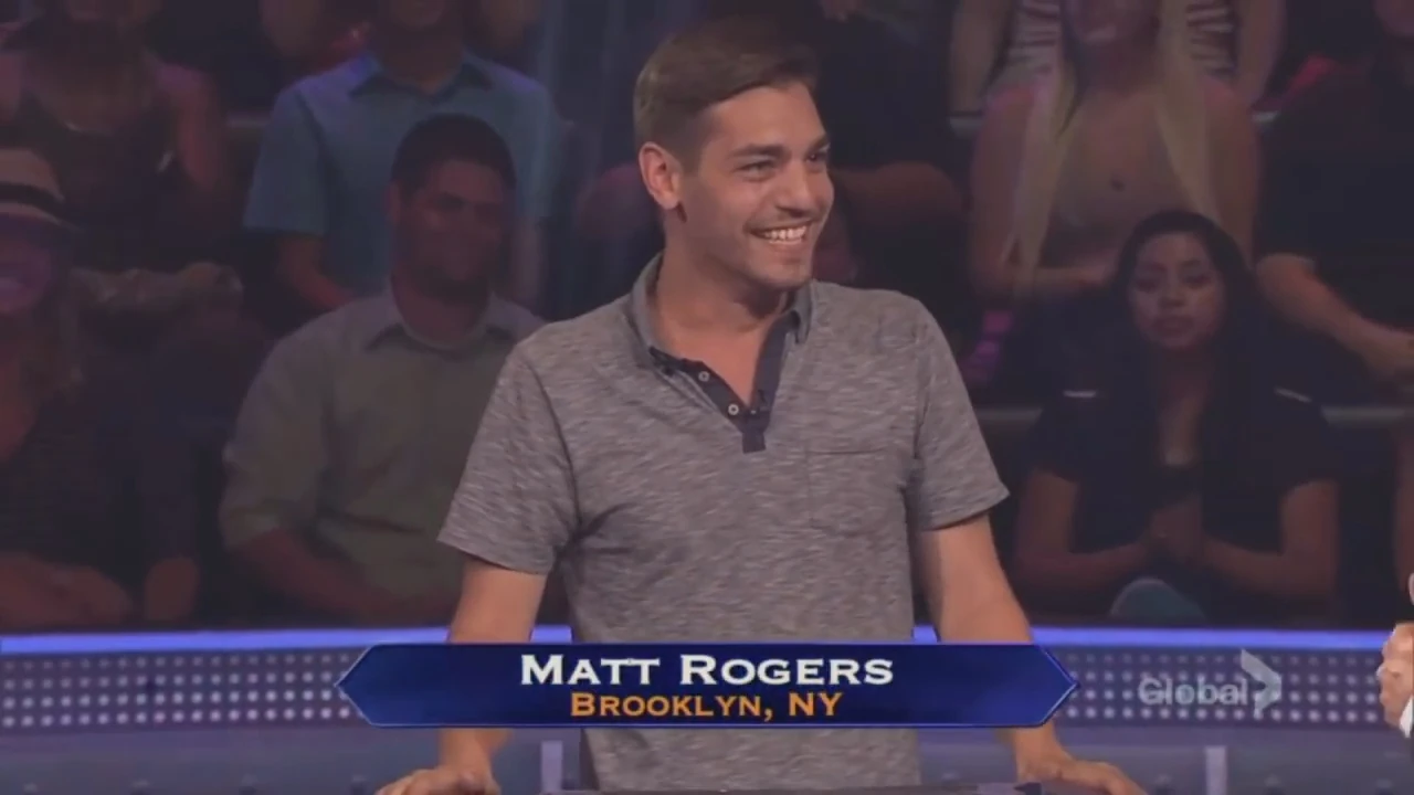 Matt Rogers | Who Wants To Be A Millionaire Wiki | Fandom