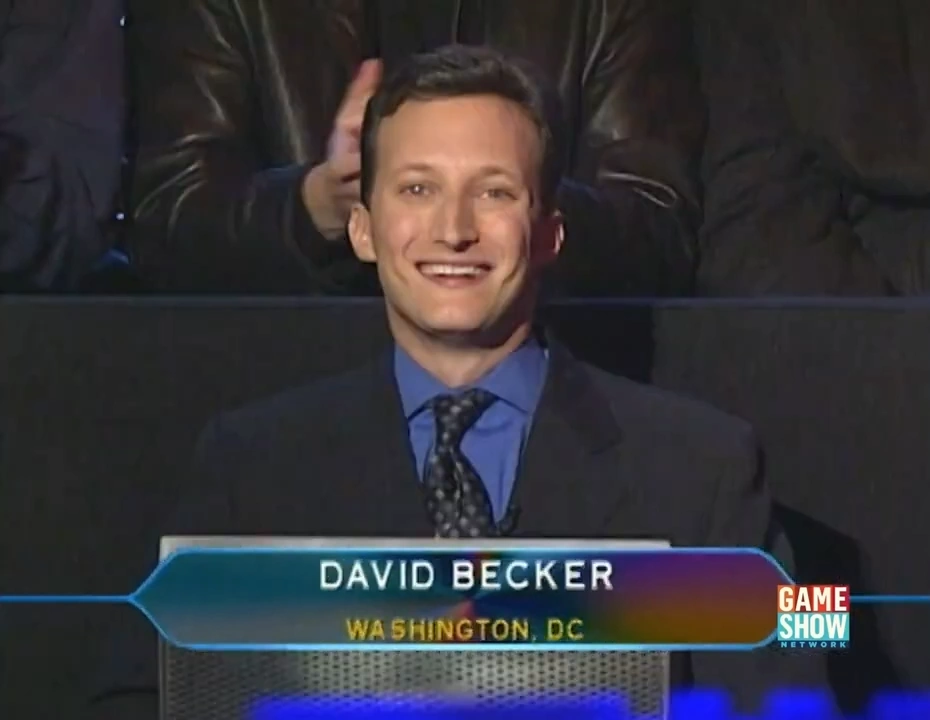 David Becker | Who Wants To Be A Millionaire Wiki | Fandom