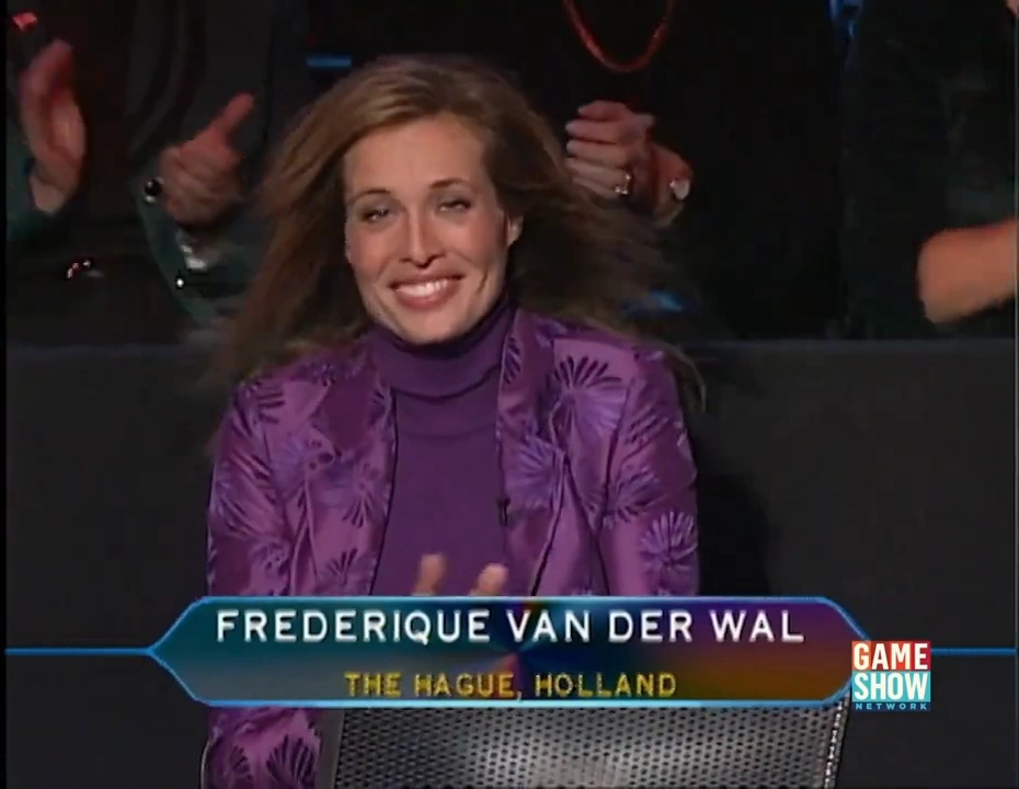 Frederique van der Wal | Who Wants To Be A Millionaire Wiki | Fandom