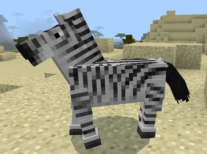 Image Zebrapng Minecraft Mobs Wiki Fandom Powered By Wikia