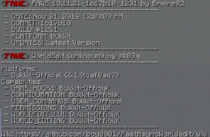 /worldedit version | Minecraft Worldedit Guide Wiki | Fandom