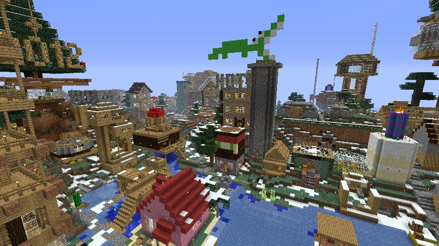 Spawn City (2nd World) | Minecraft AWESOME Wiki | FANDOM powered by Wikia
