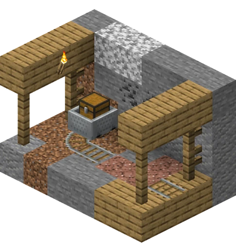 Imagen - Mina abandonada.png | Minecraftpedia | FANDOM powered by Wikia