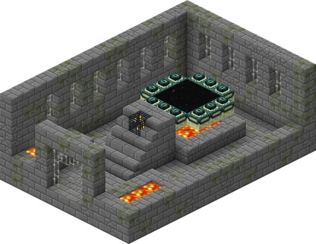 Image - StrongholdPortalRoom.png | Minecraft Bedrock Wiki | FANDOM ...